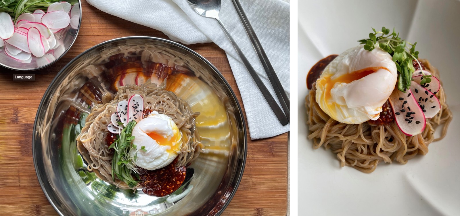Korean Spicy cold noodles (BIBIM NAENGMYUN) | Recipes | Judy Joo